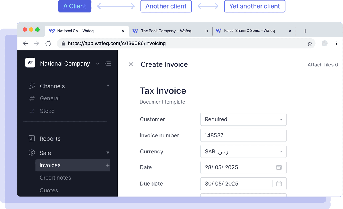 Wafeq – Modern accounting software made for accountants | Wafeq