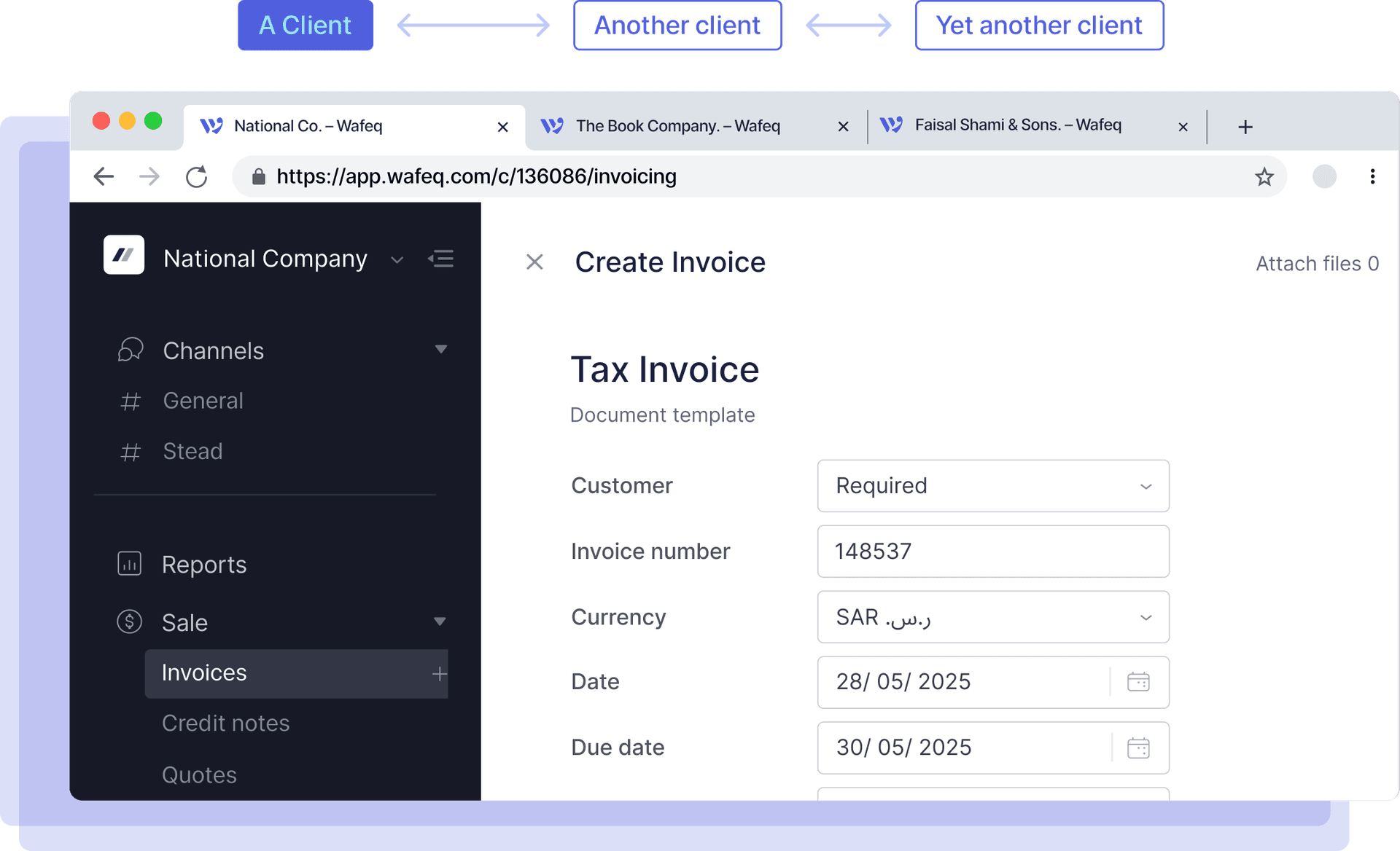 Wafeq – Modern accounting software made for accountants | Wafeq