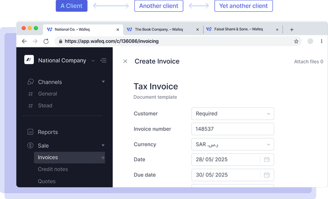 Wafeq – Modern accounting software made for accountants | Wafeq